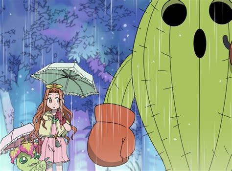 Palmon Tachikawa Mimi Togemon Digimon Boxing Gloves Brown Eyes
