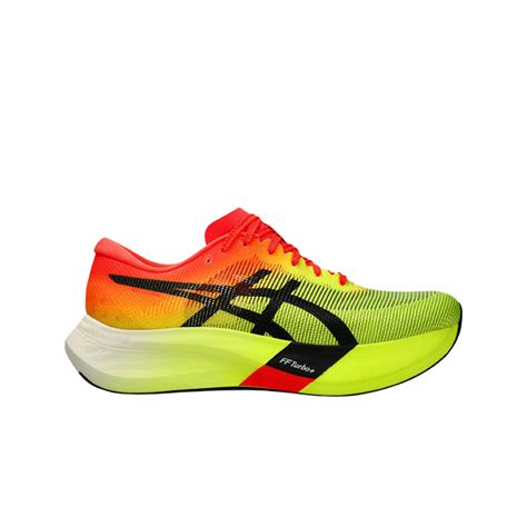아식스 메타스피드 엣지 파리 세이프티 옐로우 블랙 Asics Kream
