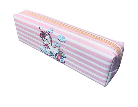 Купить Пенал Wau Единорог 55635 застежка молния розовый в кредит в Алматы Kaspi Магазин