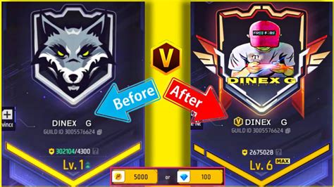 How To Customise Guild Logo Guild को Logo मा आफ्नो फोटो राख्ने तरिका Youtube