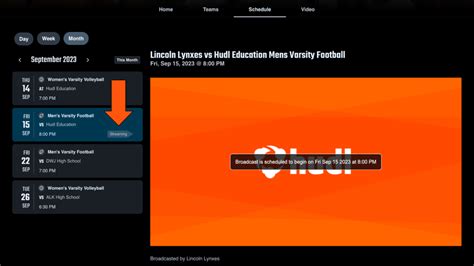 Livestream To Hudl Fan • Hudl Support