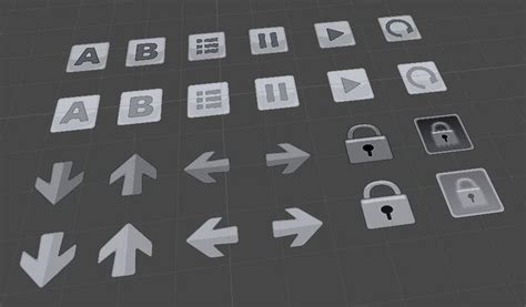 Basic Iconui Sprite Set 1 Of 2 Square Option Uispritebasicicon