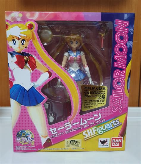 S H Figuarts Sailor Moon First Edition Bonus SH Figuarts MISB Hobbies Toys Toys Games On