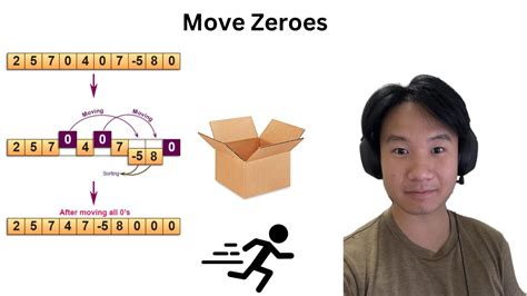 move zeroes o n time o 1 space youtube