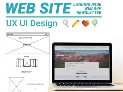 A Professional UX UI Website Web App Landing Page Upwork