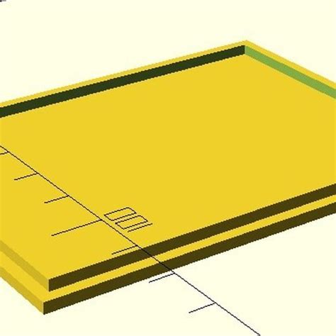 Download Free Scad File Parametric Electronics Box Remix • Template To 3d Print ・ Cults
