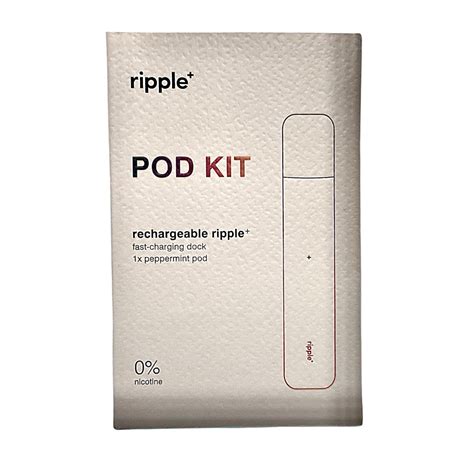 Ripple Co Rechargeable Vape Diffuser New Pod Kit W Power Pod Tgr