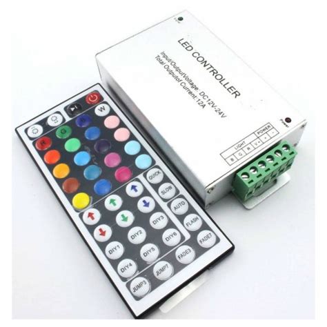 Контроллер для RGB ленты 18А с пультом 44 кнопки (радио ...