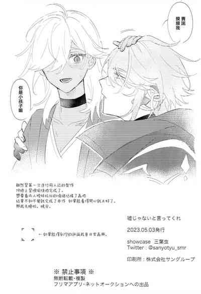 Uso Janai To Itte Kure 請告訴我這不是謊言 Nhentai Hentai Doujinshi And Manga