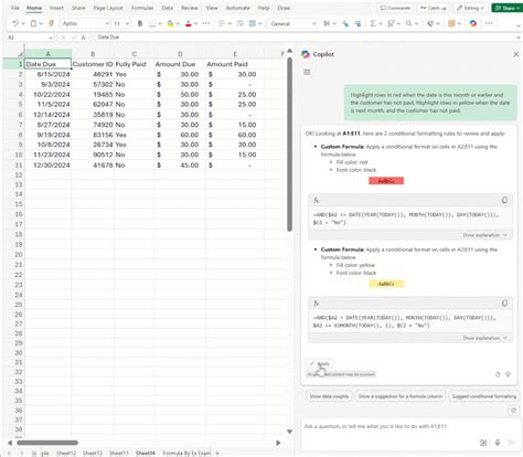 Color Conditions And Copilot How To Save Time Using Conditional Formatting With Copilot In