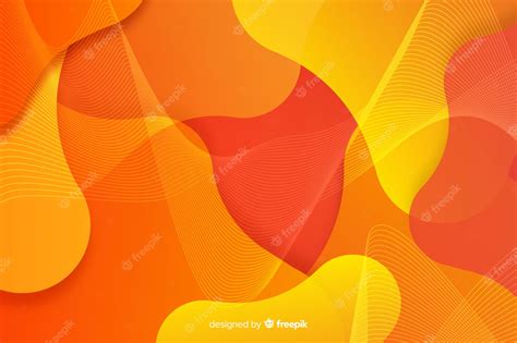 Premium Vector Abstract Colorful Flow Shapes Background