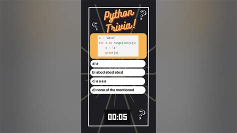 Python Trivia Loops 29 Coding Python Techcommunity Shorts Trending