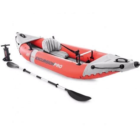 Надувная лодка байдарка одноместная Intex EXPLORER 68303 NP 305х91х46см ...