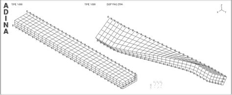 Numerical Simulation Deformed And Undeformed Glass Specimen Download Scientific Diagram