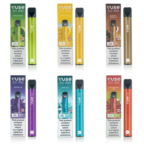 VUSE GO 700 DISPOSABLE POD DEVICE 10MG 20MG | UK Vape Store | E-Cig Clouds