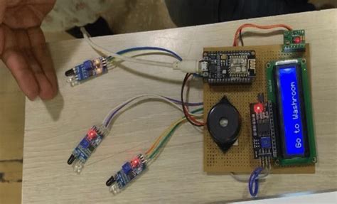 Figure No A Output Of IR Sensor Go To Washroom Download Scientific Diagram