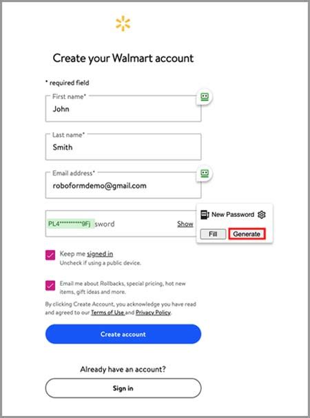 How To Generate A Random Password RoboForm