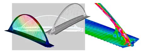 Lateral Buckling Analysis Of A Cable Stayed Arch Enginsoft