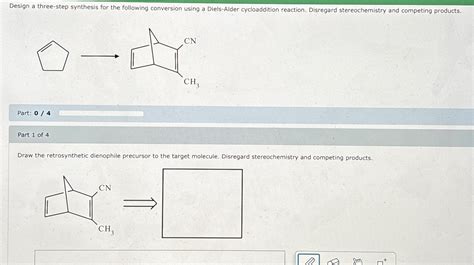 Solved Design A Three Step Synthesis For The Following