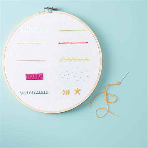 How To Embroider Beginner Stitch Guide Hobbycraft