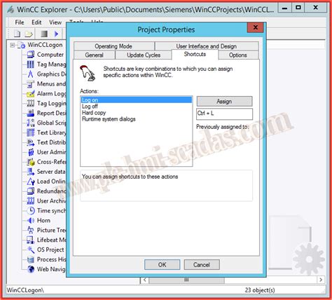 Wincc Logon Logout