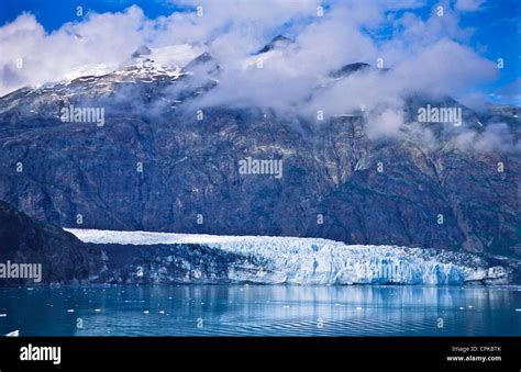 Alaskan Cruise Margarie Glacier In Glacier Bay National Park Alaska