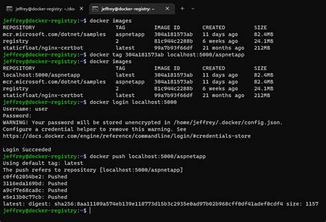 建立私有 Docker Registry 黑暗執行緒