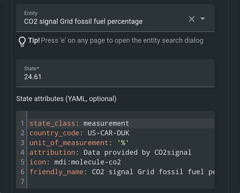 Low Carbon Kwh As A Sensor Energy Home Assistant Community