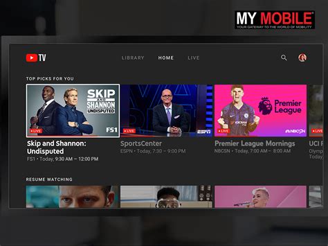 Youtube Tv App Set Get A Redesign Bringing New Interactive Features ~ My Mobile India