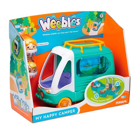 Playskool Weebles My Happy Camper Army Model Figures Store Scale