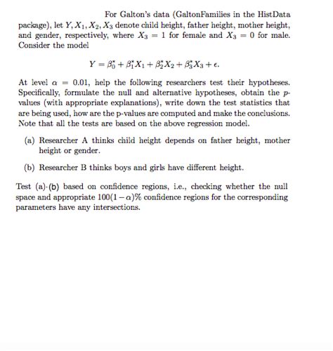 for galton s data galtonfamilies in the histdata