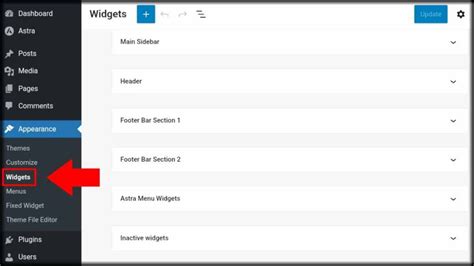 Cara Memasang Widget Di Blog Wordpress