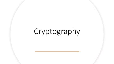 Cryptography Ppt Cryptography Ppt