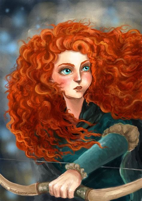 Merida By 25468977 Disney Fan Art Disney Brave Disney Art
