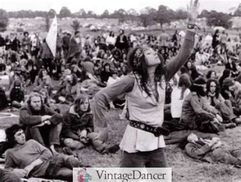Hippies In The 60s Fashion Festivals Flower Power
