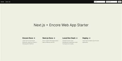 Build A Type Safe Web App With Encore Next Js DEV Community