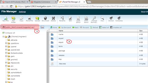 Magento How To Exportimport Data In Csv Files Template Monster Help