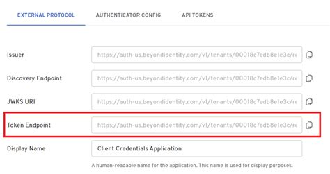 Create An Access Token Beyond Identity Developer Docs