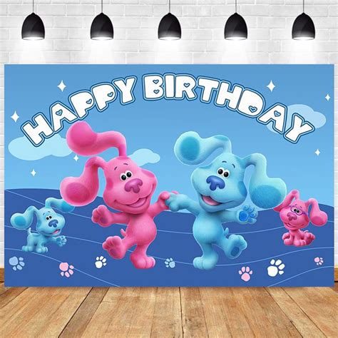 Blues Clues Backdrop Bibble Babble