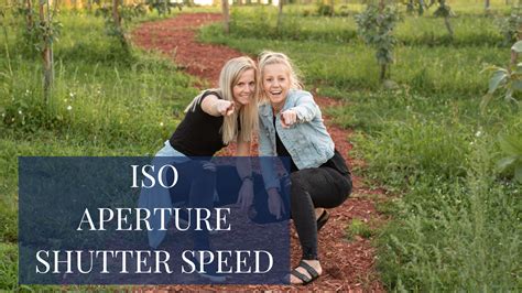 iso shutter speed and aperture