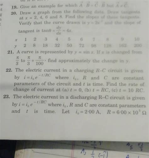 Give An Example For Which Ab Cb But A C Draw A Graph From The F