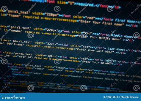 Desktop Source Code And Wallpaper By Computer Language With Coding And