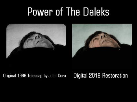 Power Of The Daleks Telesnap Digital Restoration By Cynicalwho On