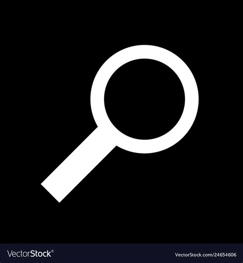 Magnifire Icon Royalty Free Vector Image Vectorstock