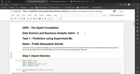 pratik shinde on linkedin task1 thesparksfoundation internship