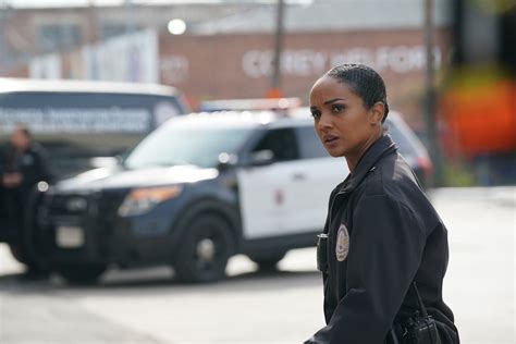 Photo De Mekia Cox The Rookie Le Flic De Los Angeles Photo Mekia