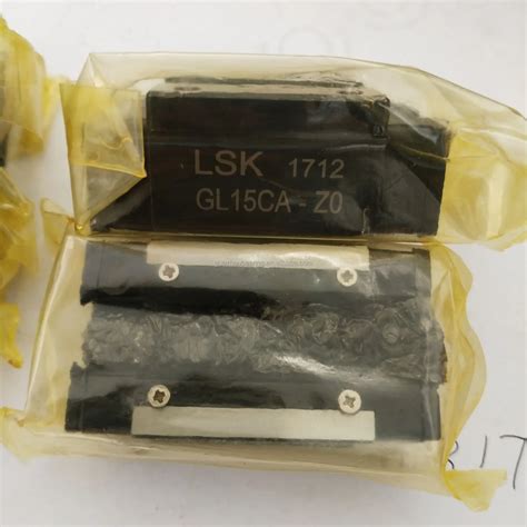 Taiwan Lsk Gl Linear Guide Blocks For Cnc Machines Smooth Performance