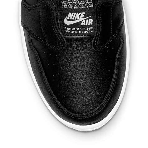 Jordan Women Air Jordan 1 Retro Low Slip Black White