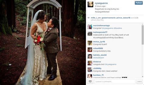 Aiza Seguerra Marries Girlfriend Liza Diño In The Us Inquirer
