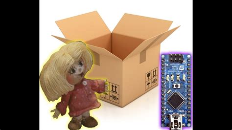 Домовой в коробке arduino flprog youtube
